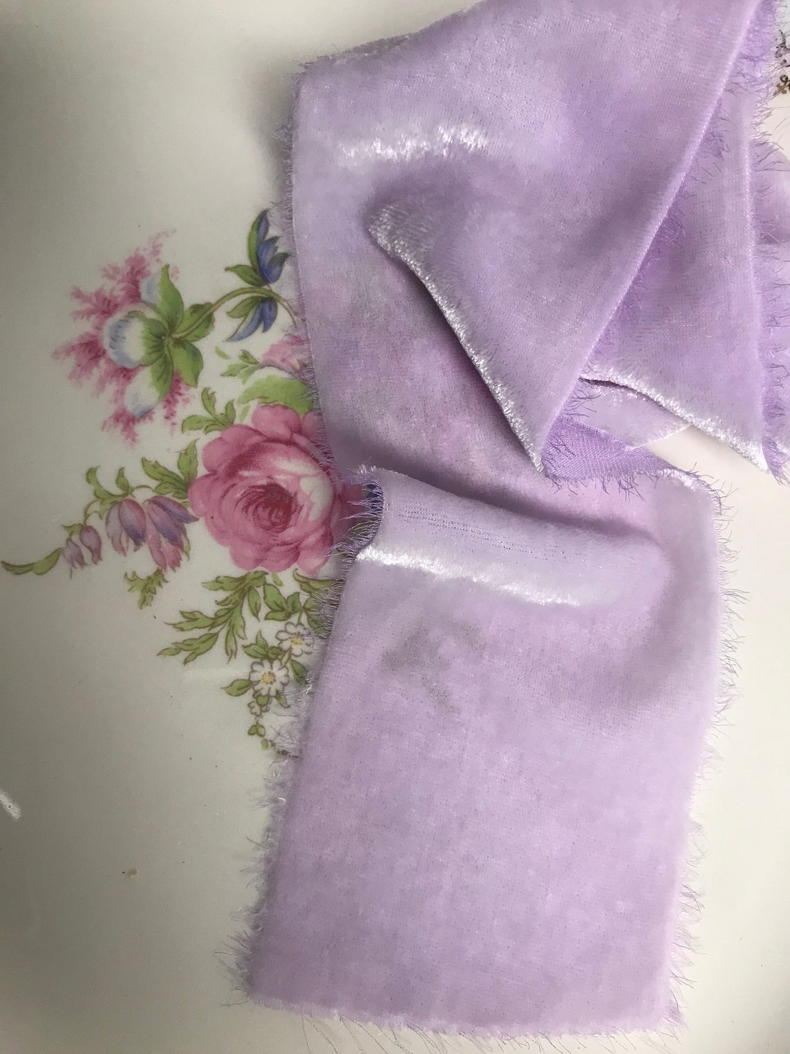 Silk Velvet Ribbon Lilac - Etsy Silk Velvet Ribbon Lilac - Etsy