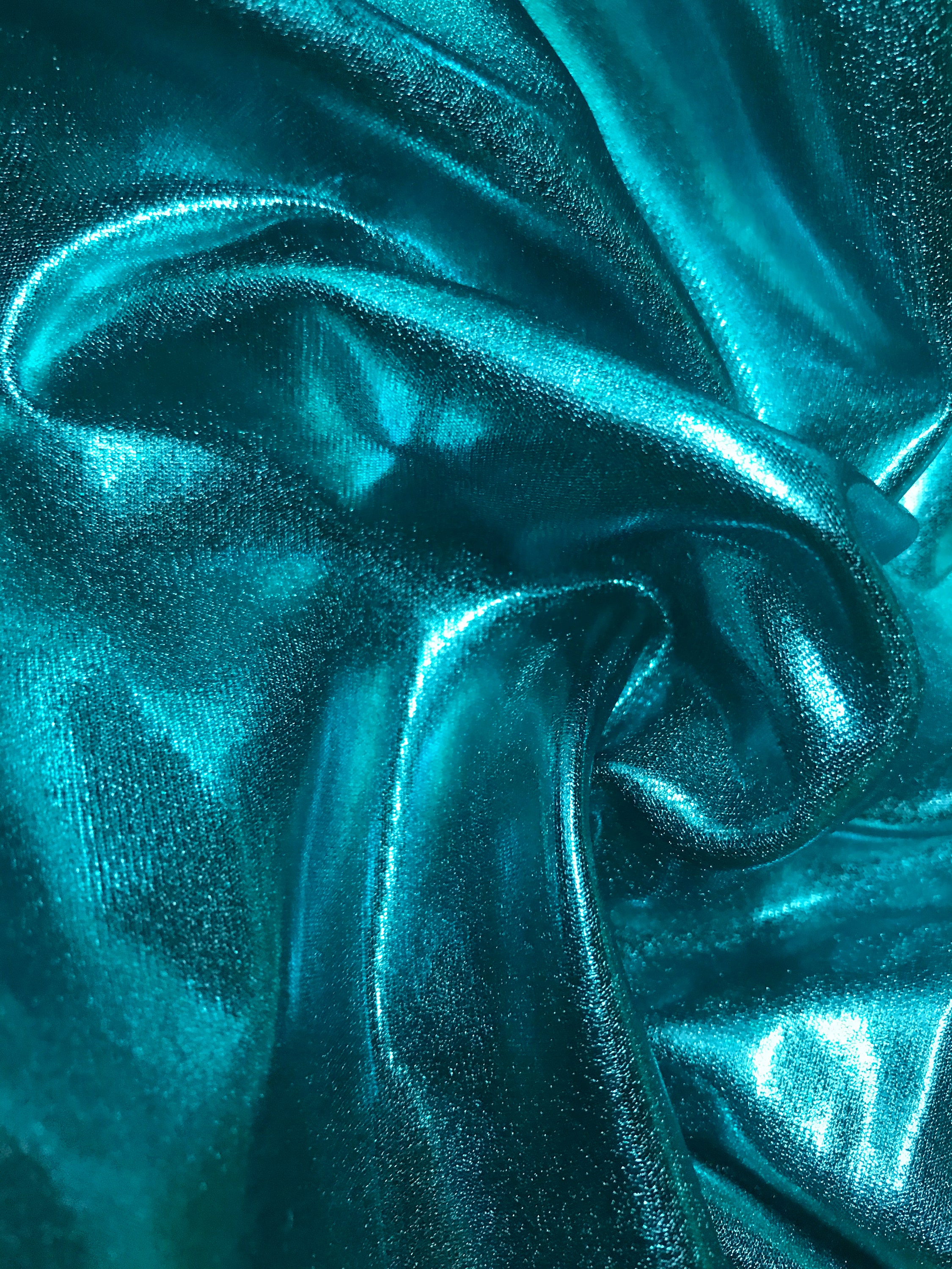 Stretch Turquoise Polyester Spandex Yardage - Etsy