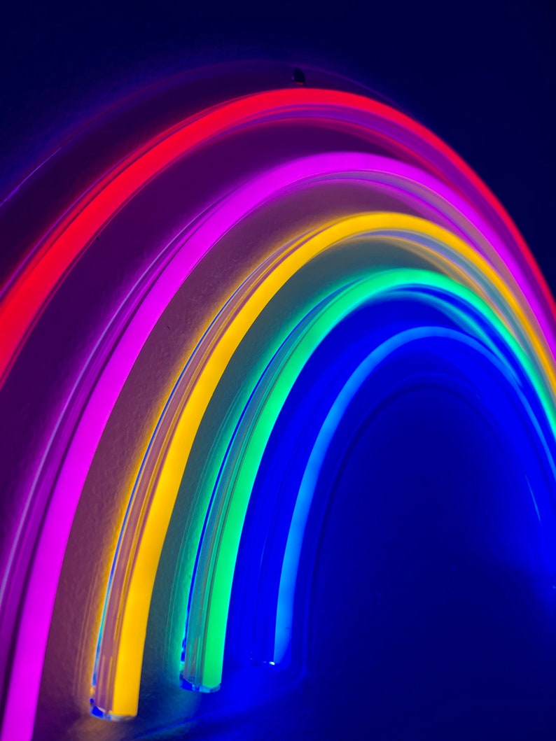 Neon Rainbow Light - Etsy