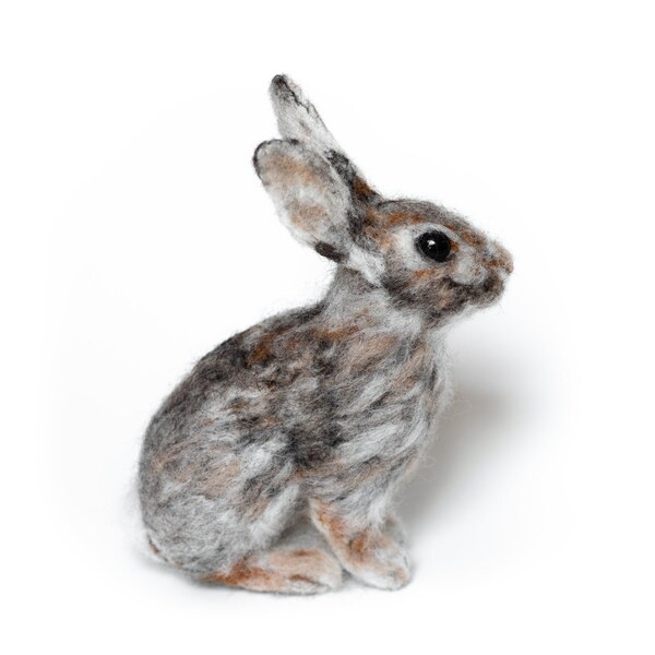 Needle Felted Rabbit - Etsy