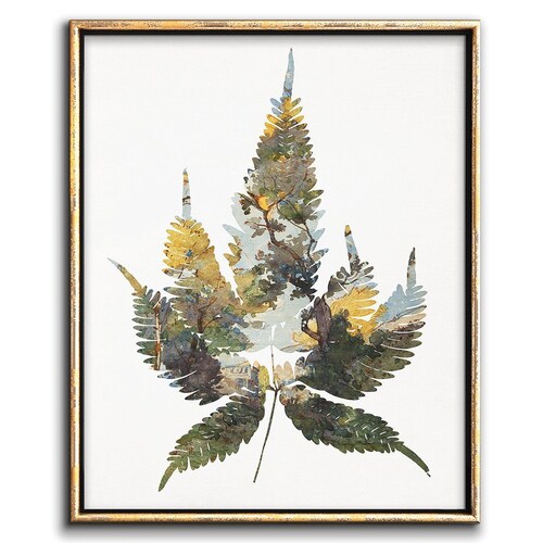 Watercolor Botanical Print Digital Download Art Collage Art - Etsy