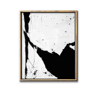 Abstract Art Digital Prints Monochrome Modern Gallery Wall | Etsy