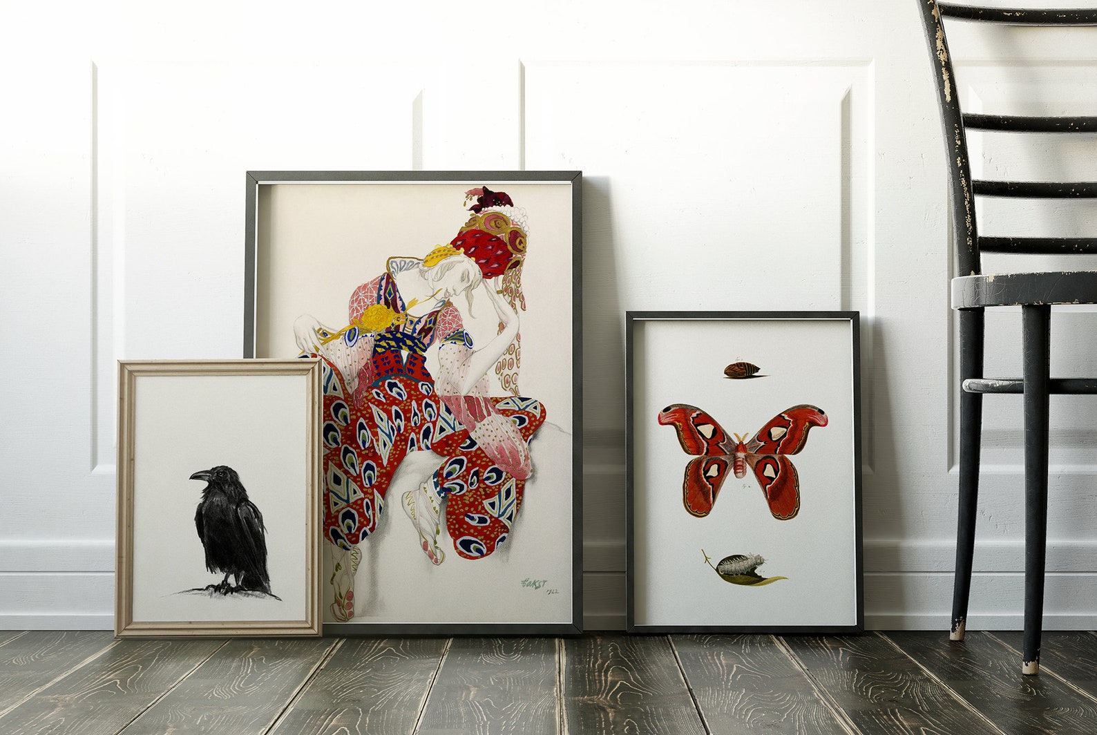 Atlas Moth Print Digital Download Art, Vintage Science Illustration ...