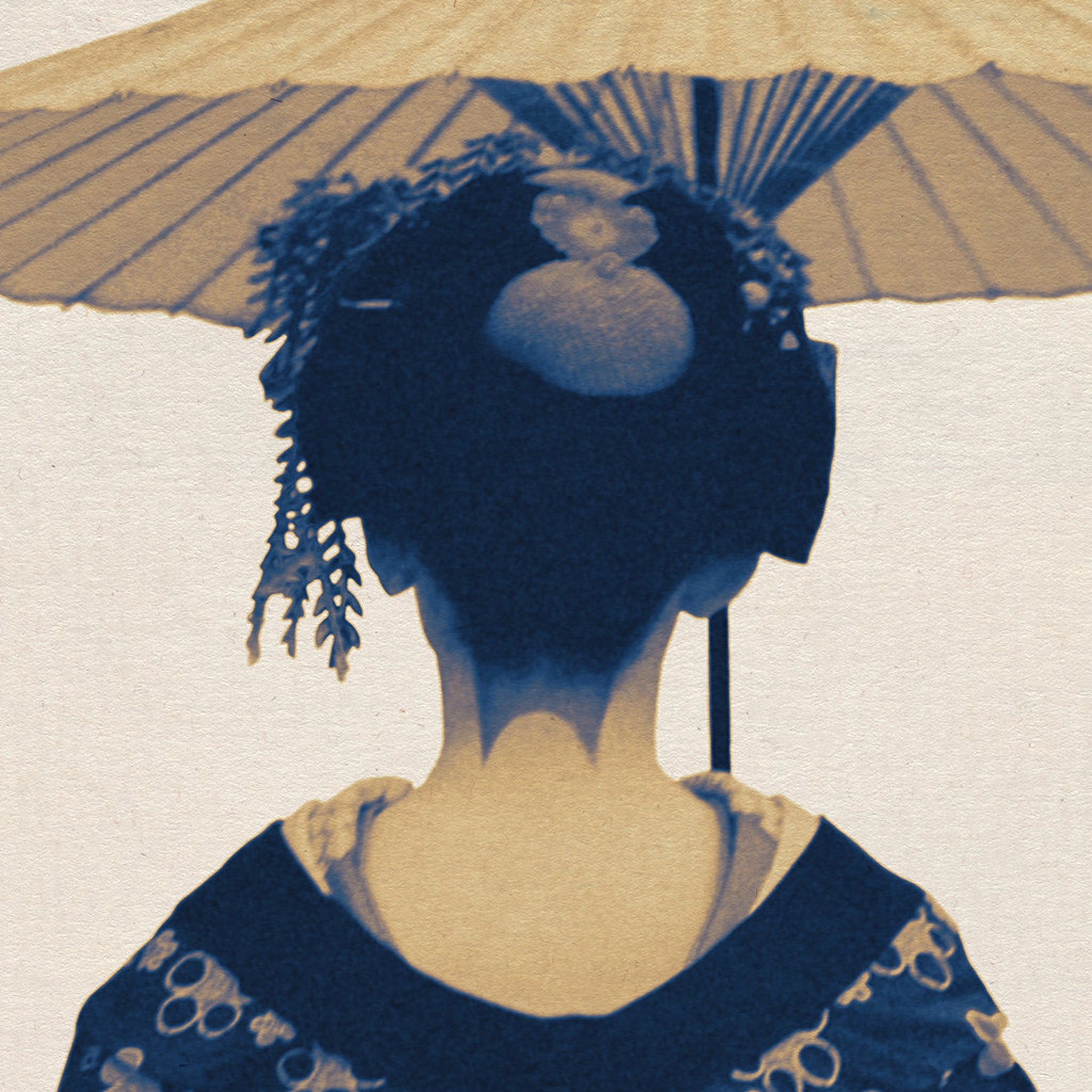 Geisha Wall Art Boho Chic Decor Downloadable Prints Kimono | Etsy