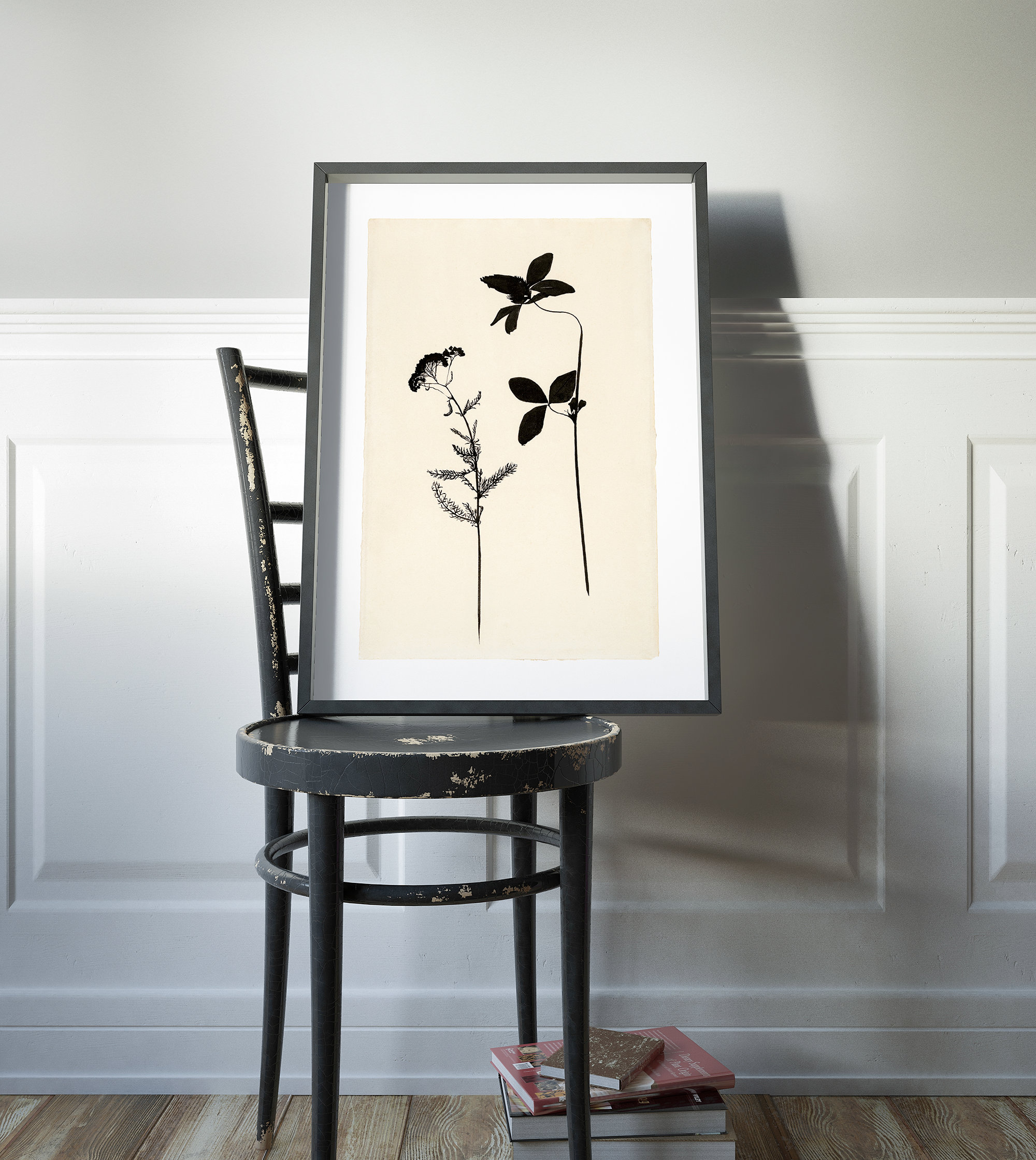 Botanical Ink Drawing Printable Art Minimalist Flower Poster - Etsy