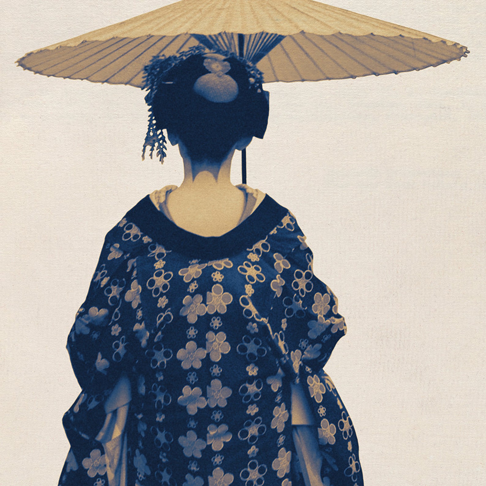 Geisha Wall Art Boho Chic Decor Downloadable Prints Kimono | Etsy