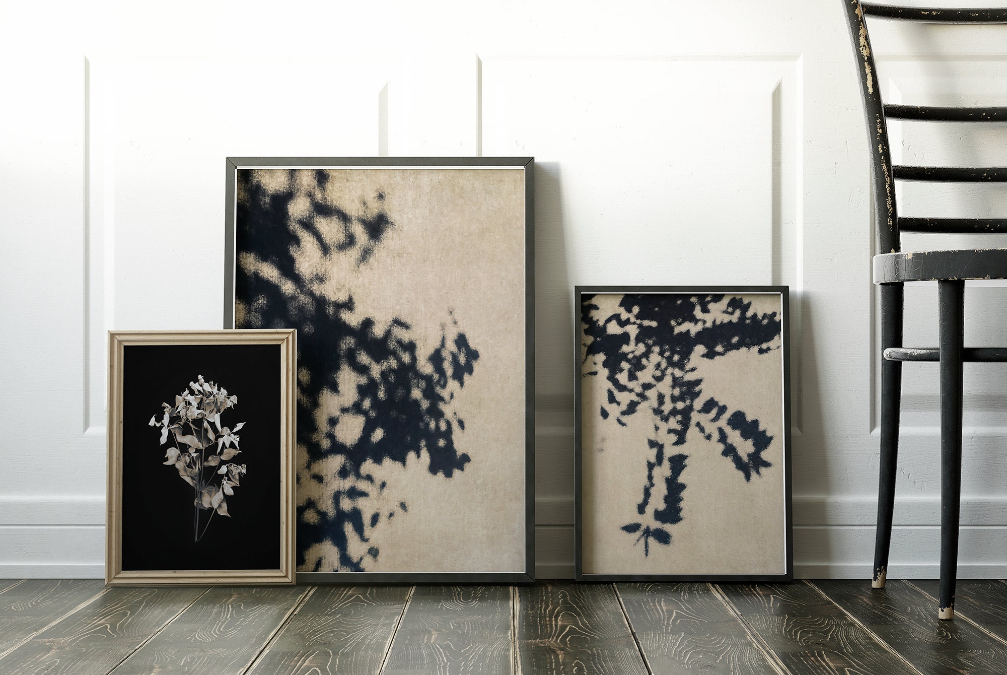 Abstract Shadow Photography Printable Artwork Set of Two - Etsy