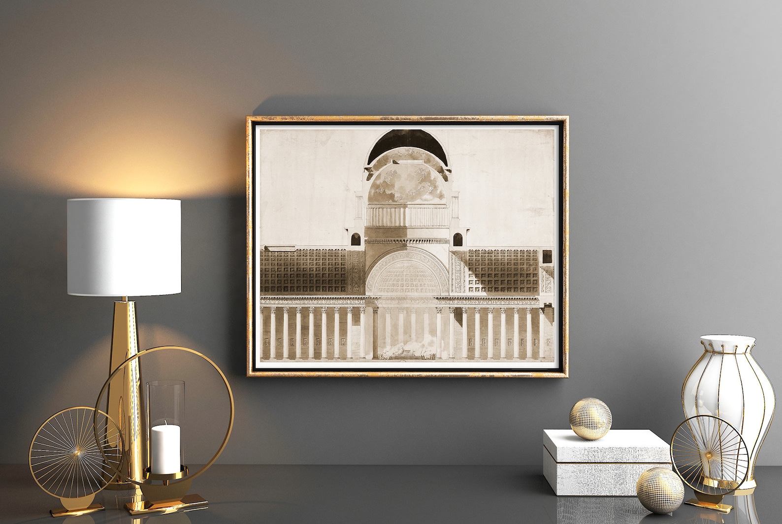 Sepia Architectural Ink Drawing Downloadable Prints, Vintage Paris ...