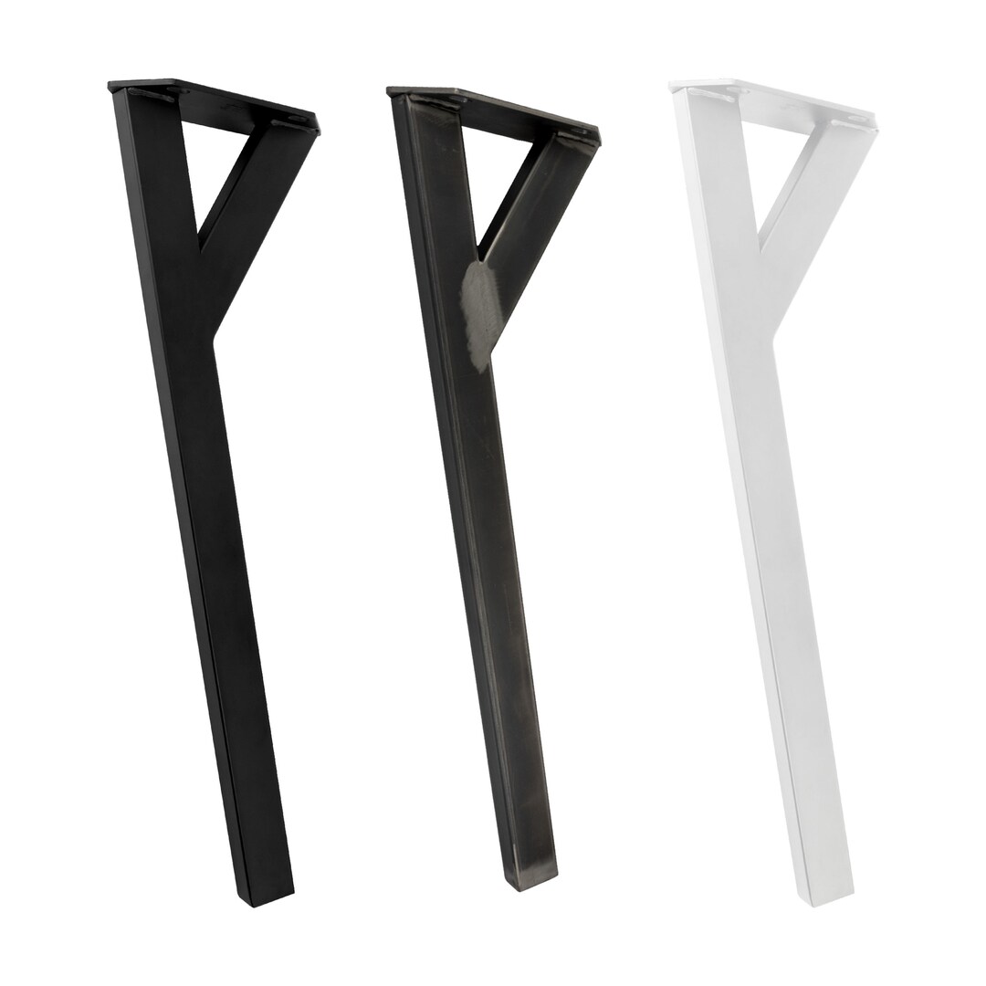 4x Y Legs Table Legs | Metal Furniture Feet in Y-shape for Your Next ...