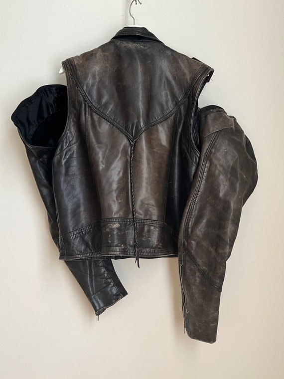 1980s Vintage Perfecto by ‘The Leather Ranch’ has Rem… - Gem