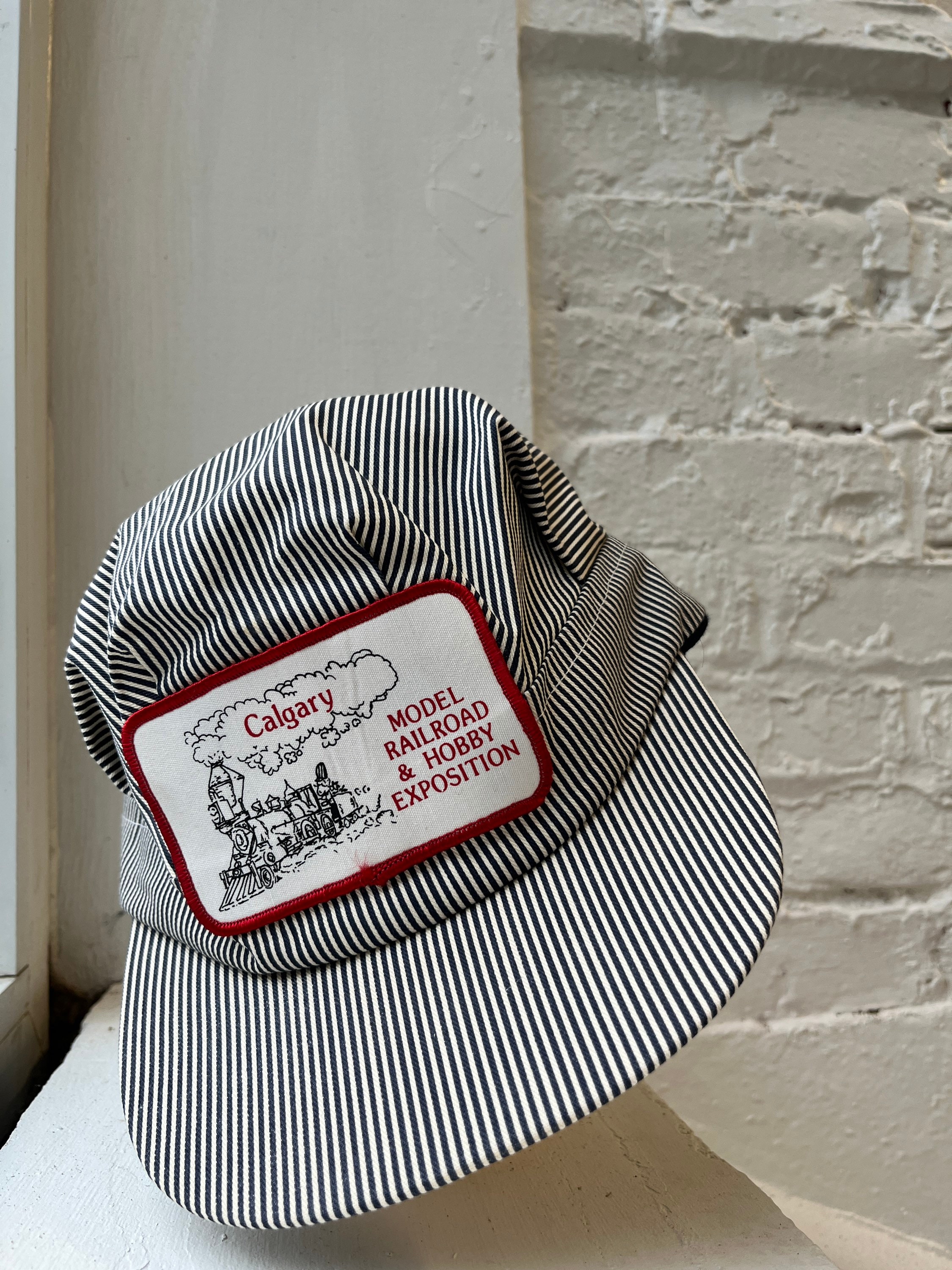 Vintage 1980s Train Conductor Cap or Railroad Workers Hat. Made by ...