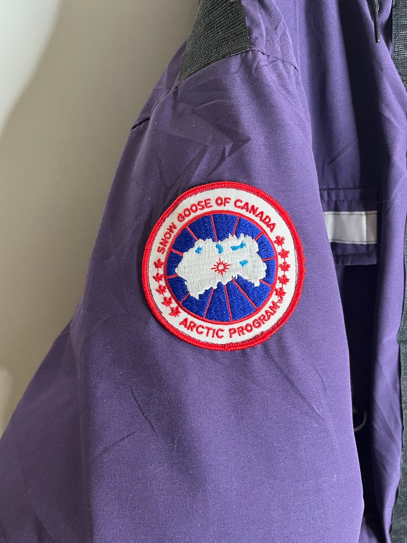 Vintage 90s Snow Goose canada Goose Arctic Program resolute Parka. Rare ...