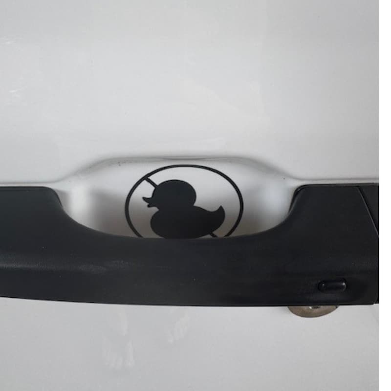 Anti Duck Jeep Sticker - Etsy