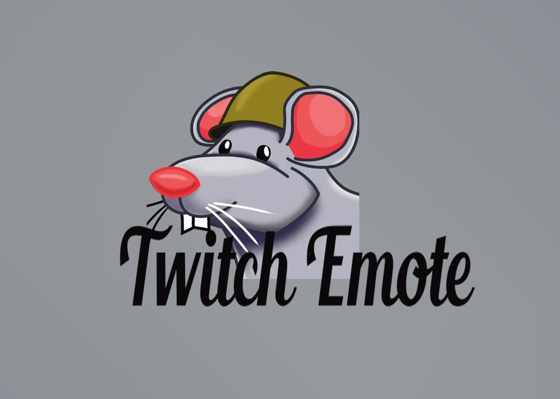 EFT Twitch Emote Rat | Etsy UK