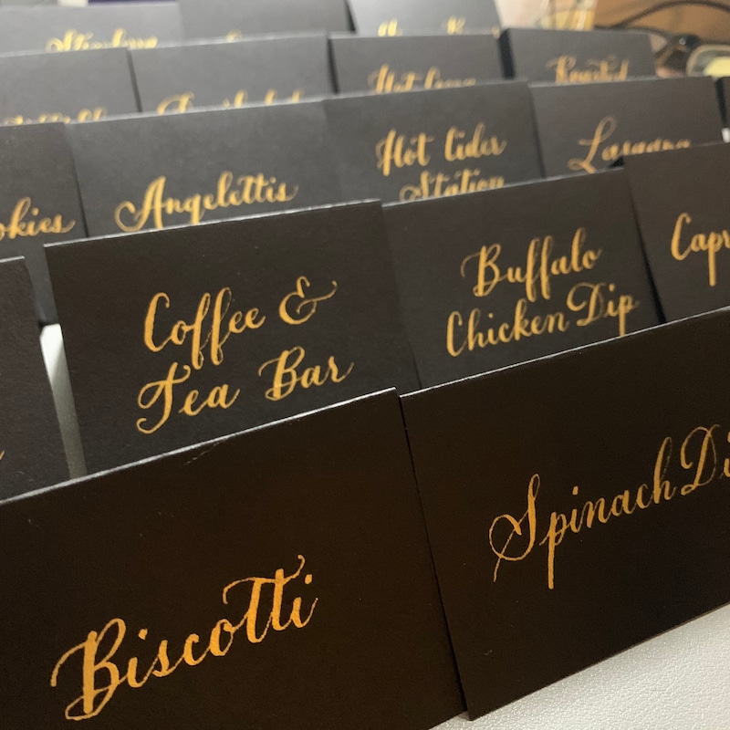 Buffet Food Labels - Etsy