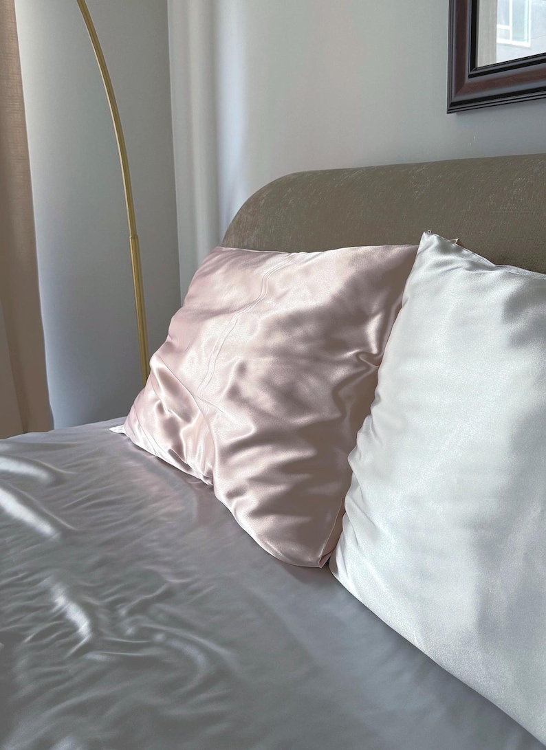 Mulberry Silk Pillowcase: Handmade in US, Standard, Queen, King, Custom ...