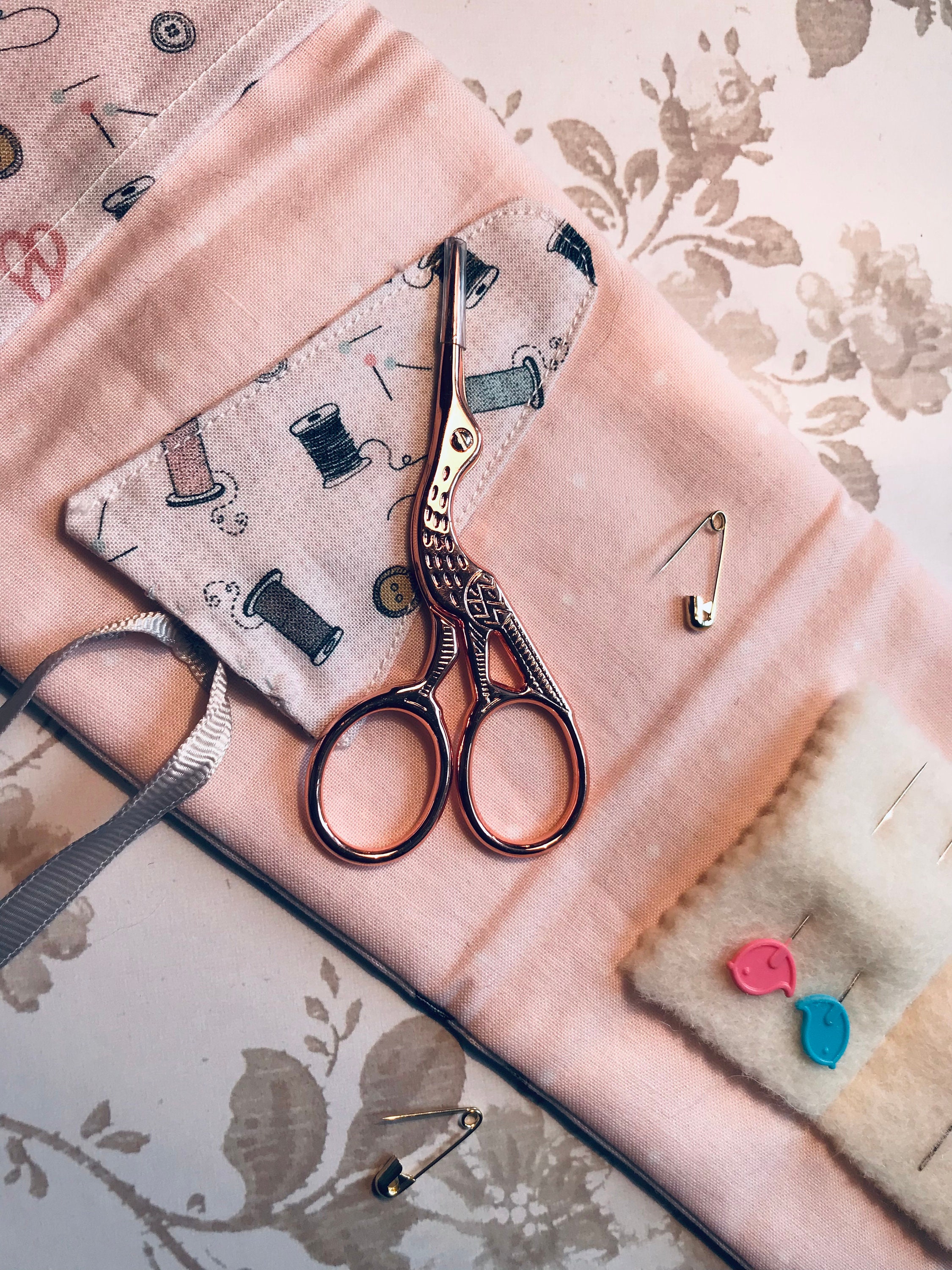 Victorian Sewing Kit, Handmade, This Beautiful Victorian Sewing Kit is ...