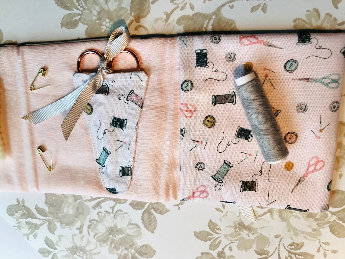 Victorian Sewing Kit, Handmade, This Beautiful Victorian Sewing Kit is ...