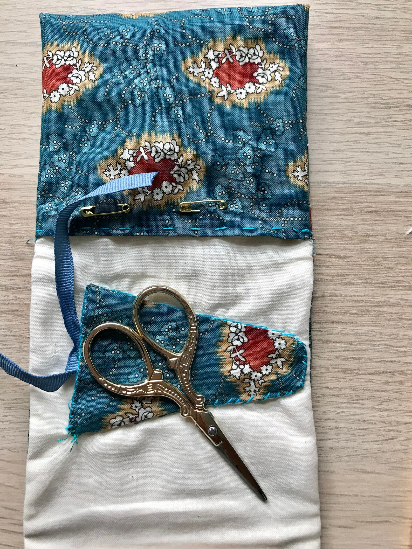 Victorian Sewing Kit, Handmade, This Beautiful Victorian Sewing Kit is ...