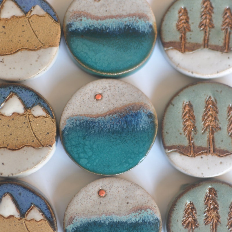 Sea Pottery Fridge Magnet - Etsy