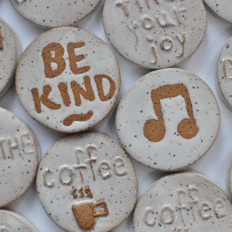 Pottery Magnet - Etsy