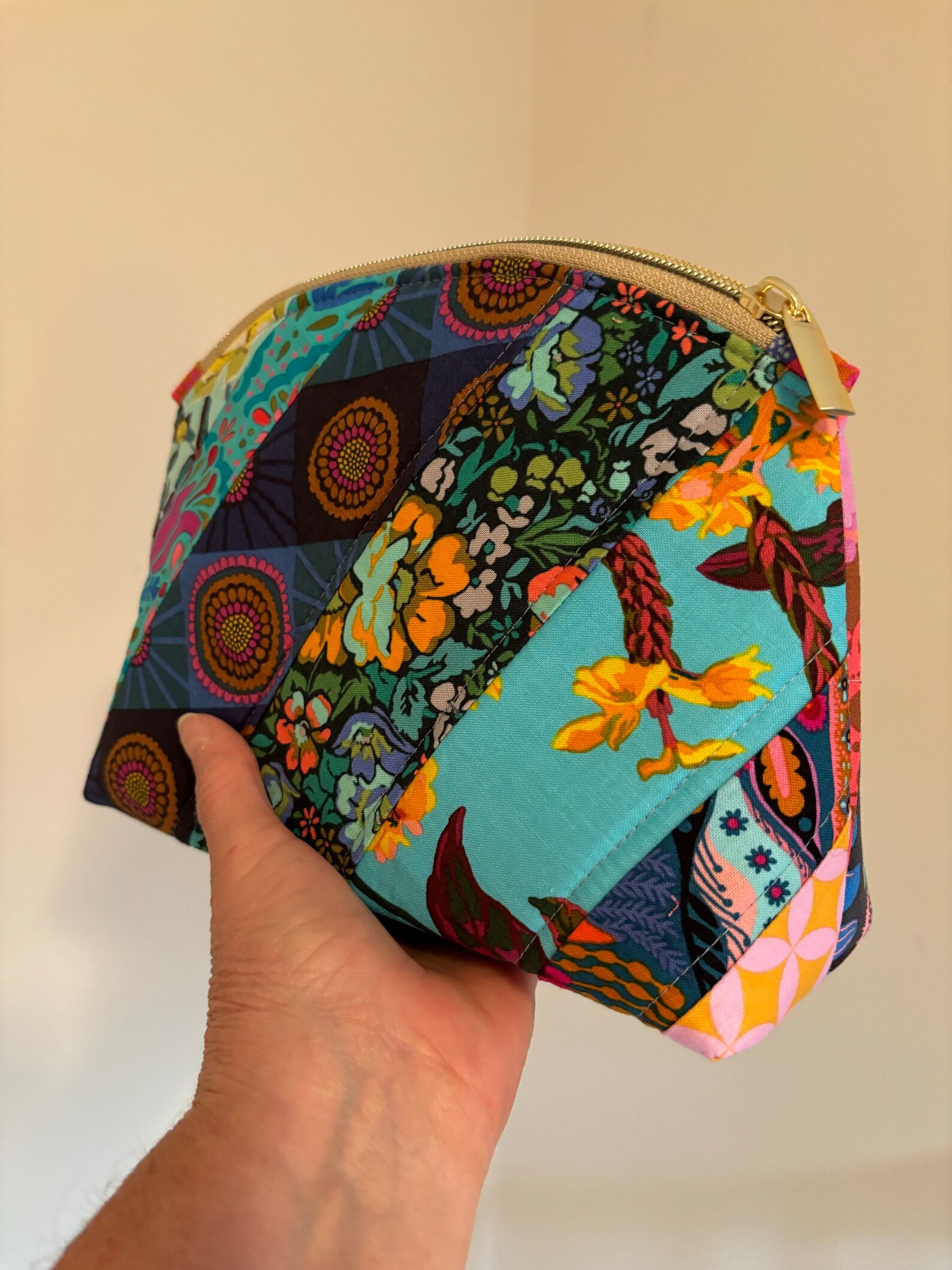 Scrappy Anna Maria Horner Clutch/pouch. Pick Gold Love Always ...