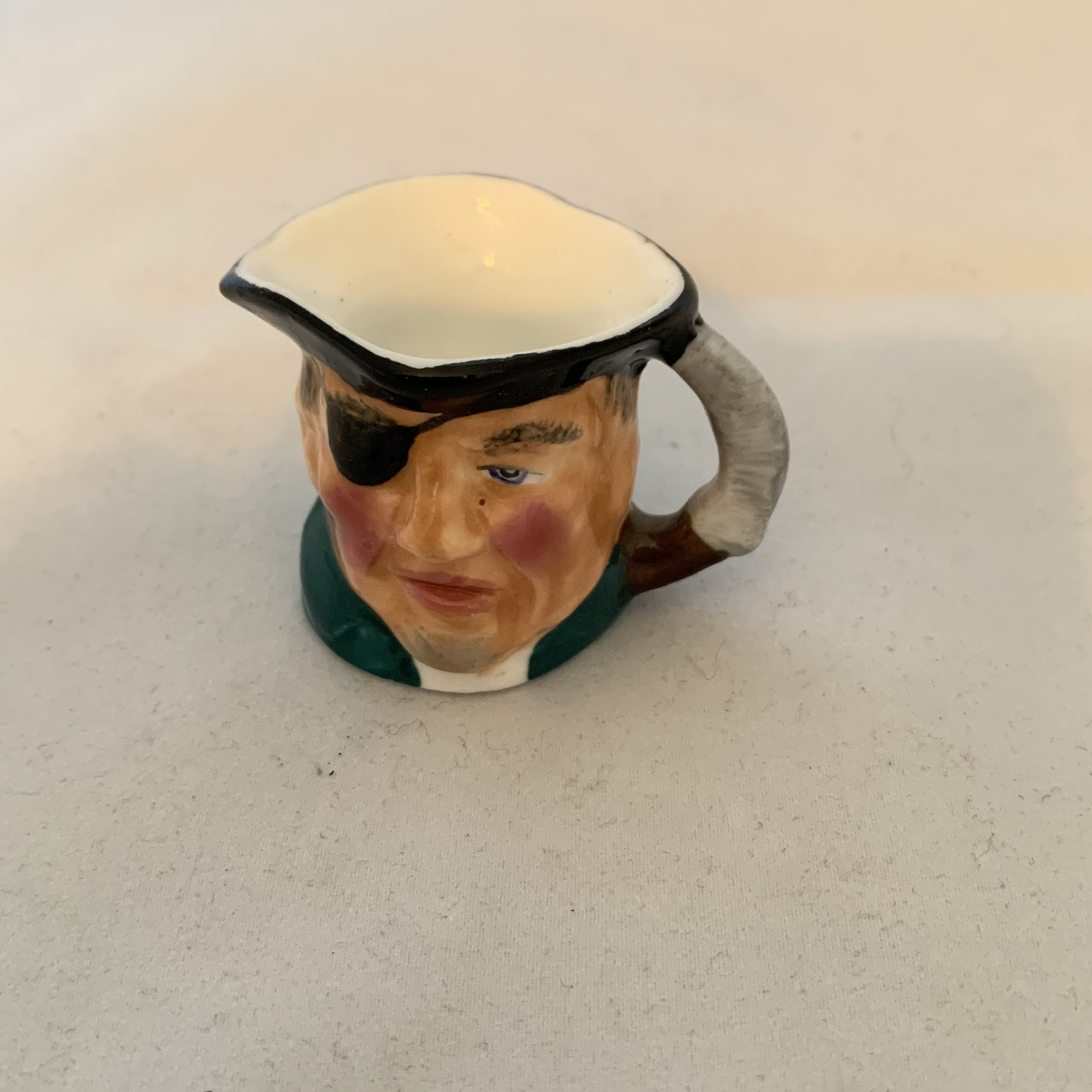 Thorley Bone China Mini Toby Mug Pirate Made in England - Etsy