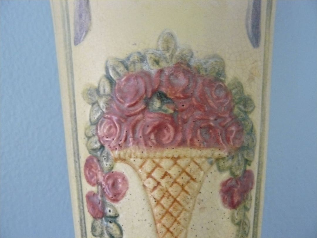 Weller Roma Wall Pocket Vase 10.75. BB of 2 B - Etsy