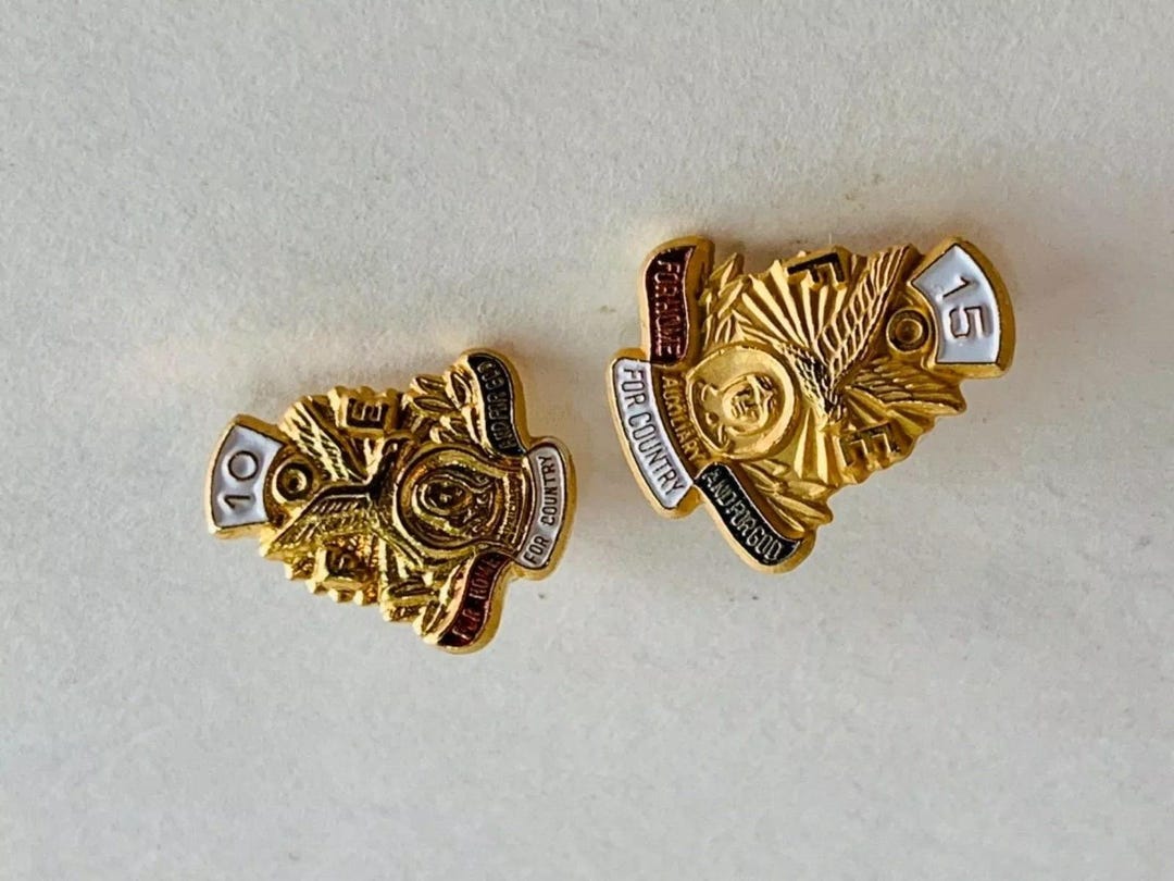 Vintage F.O.E Lapel Pins, Fraternal Order of the Eagles - Etsy