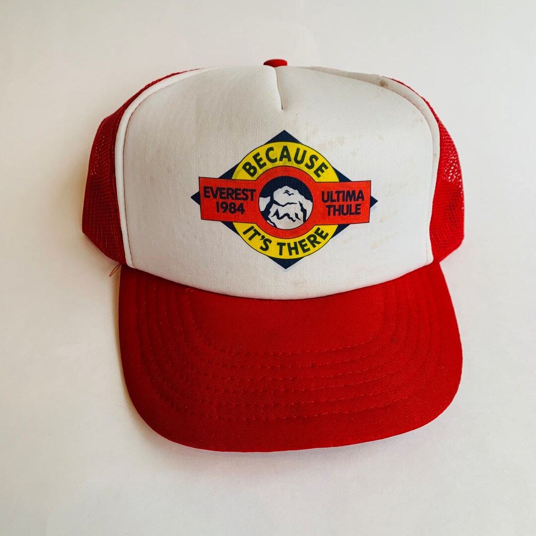 Vintage Hat, Because It's There, Everest 1984, Ultima Thule - Etsy