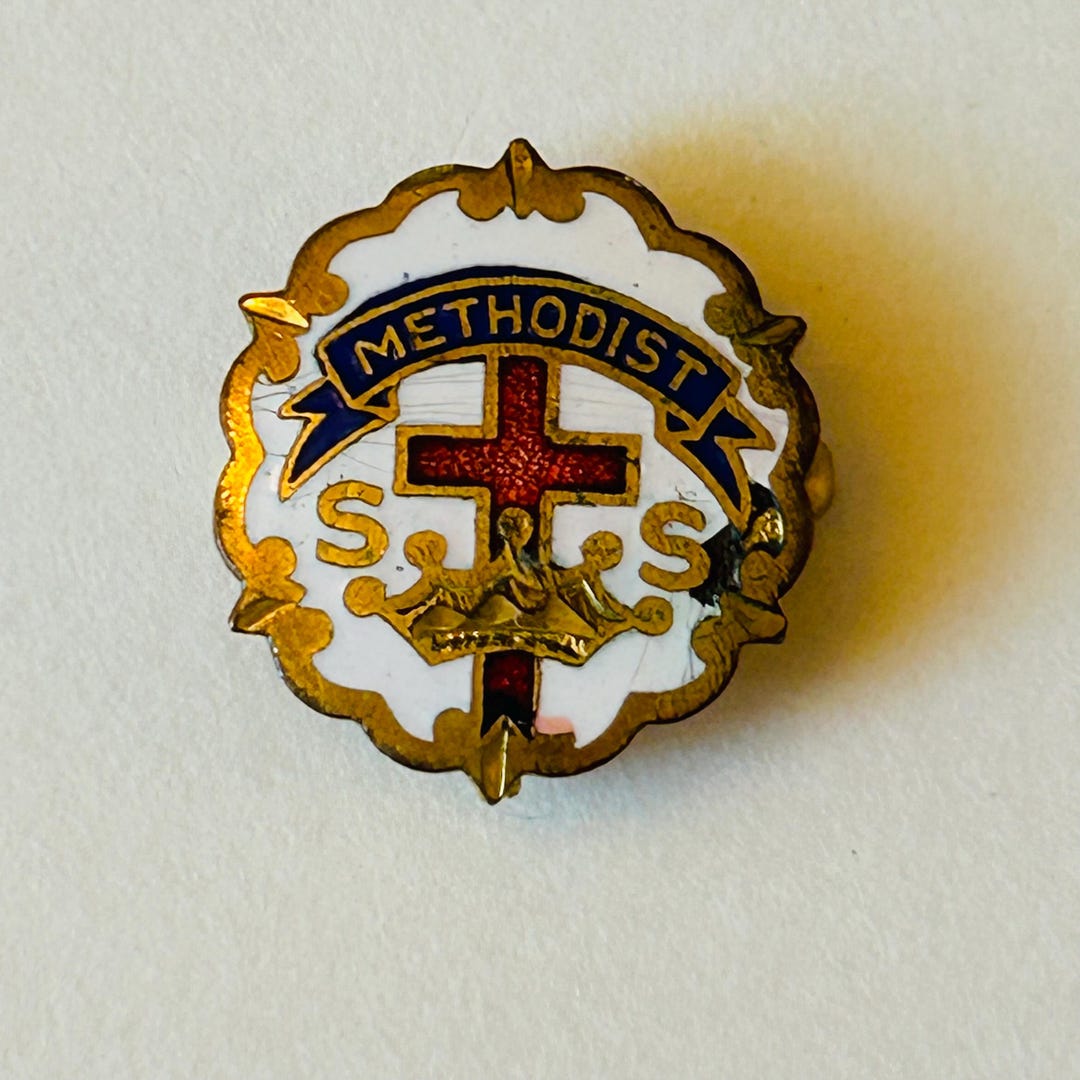 Vintage Methodist Little System Lapel Pin - Etsy