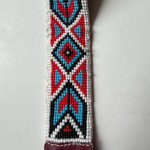 Vintage Hand Crafted Beaded Sash. Native American, Birds - Etsy