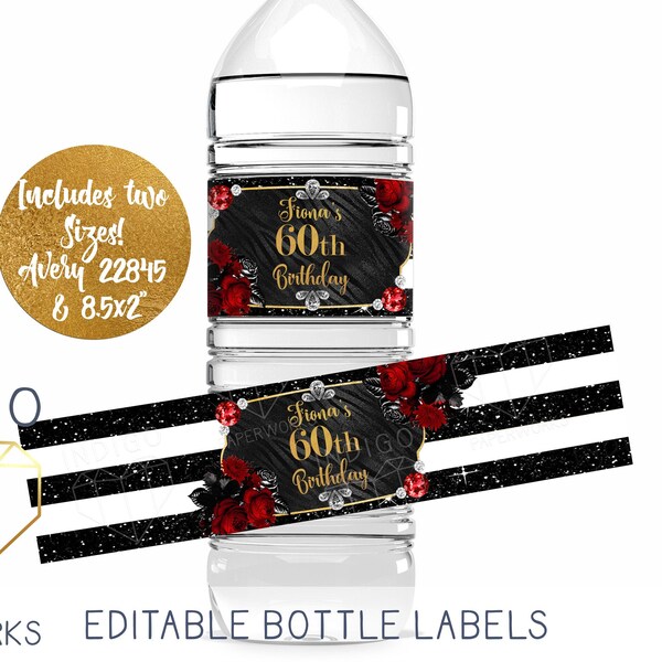 Striped Labels - Etsy