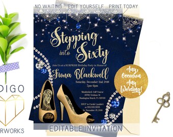 Shoe invitations | Etsy