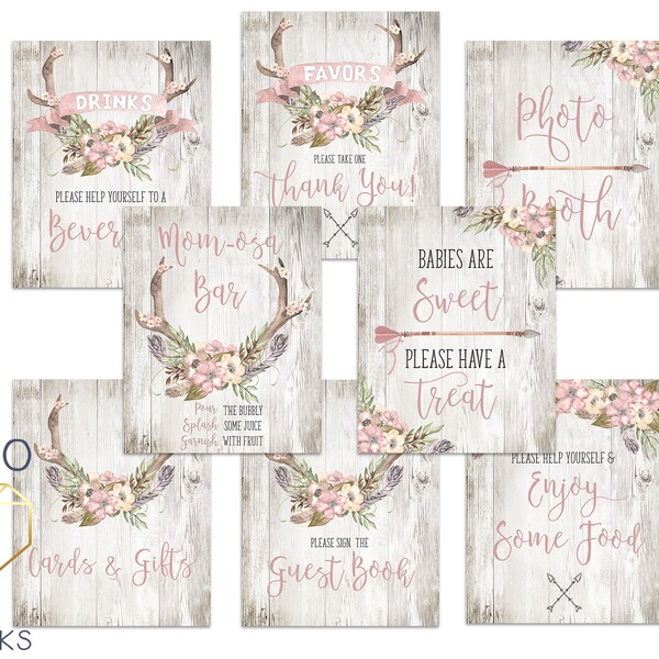 Woodland Table Decor - Etsy