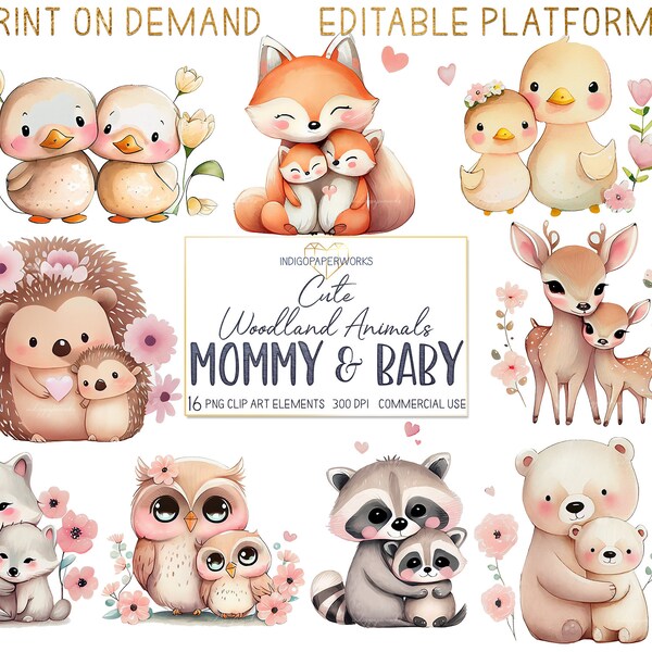 Baby Animals Clipart - Etsy