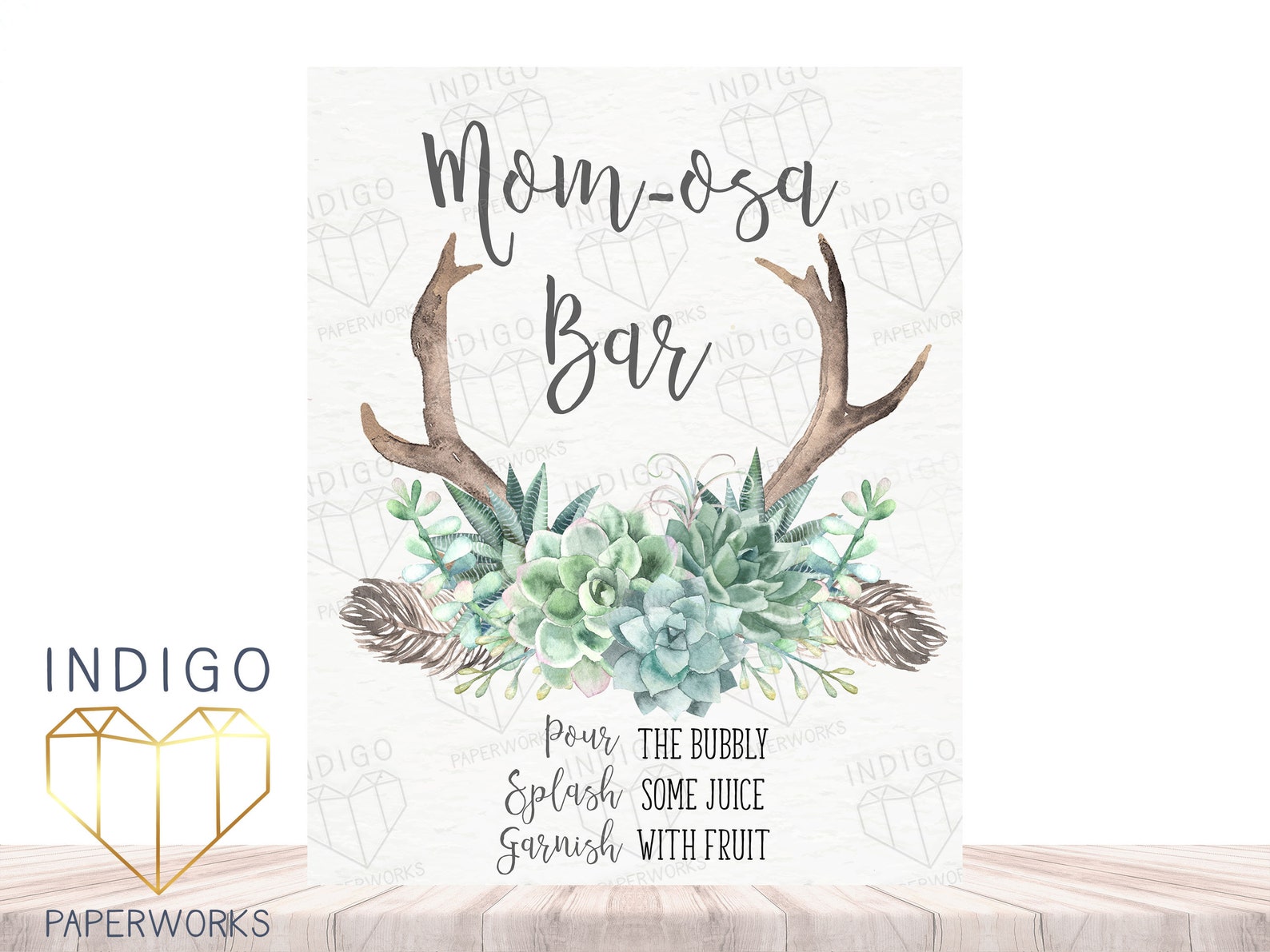 Printable Boho Baby Shower Signs Set Printable Bohemian Oh - Etsy