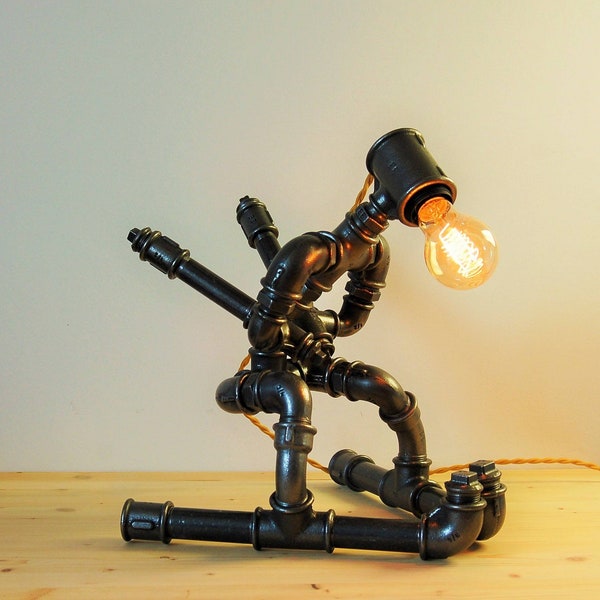 Plumbing Pipe Lamp - Etsy