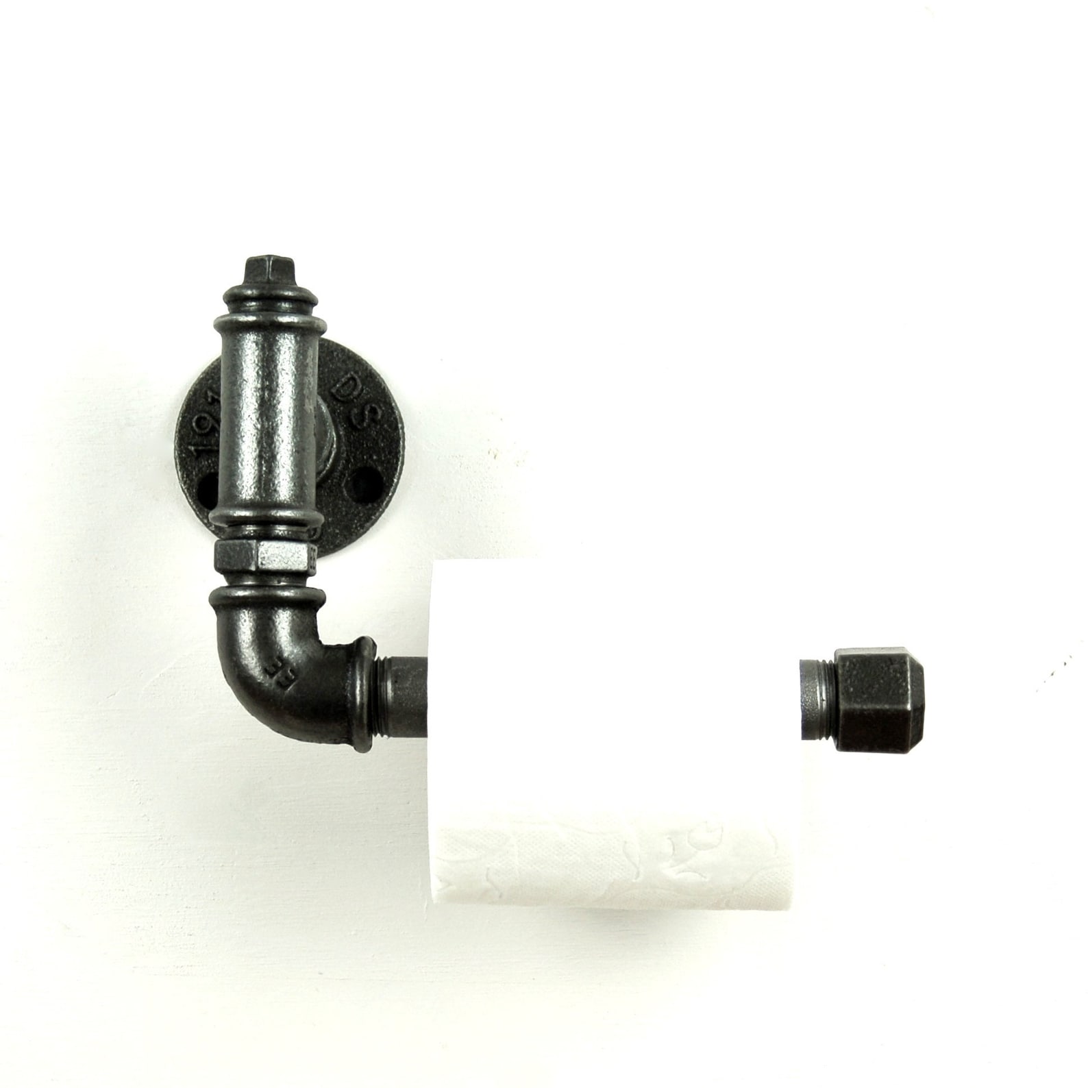 Dispenser Toilet Cast Iron Industrial Style Plumbing Pipes - Etsy UK