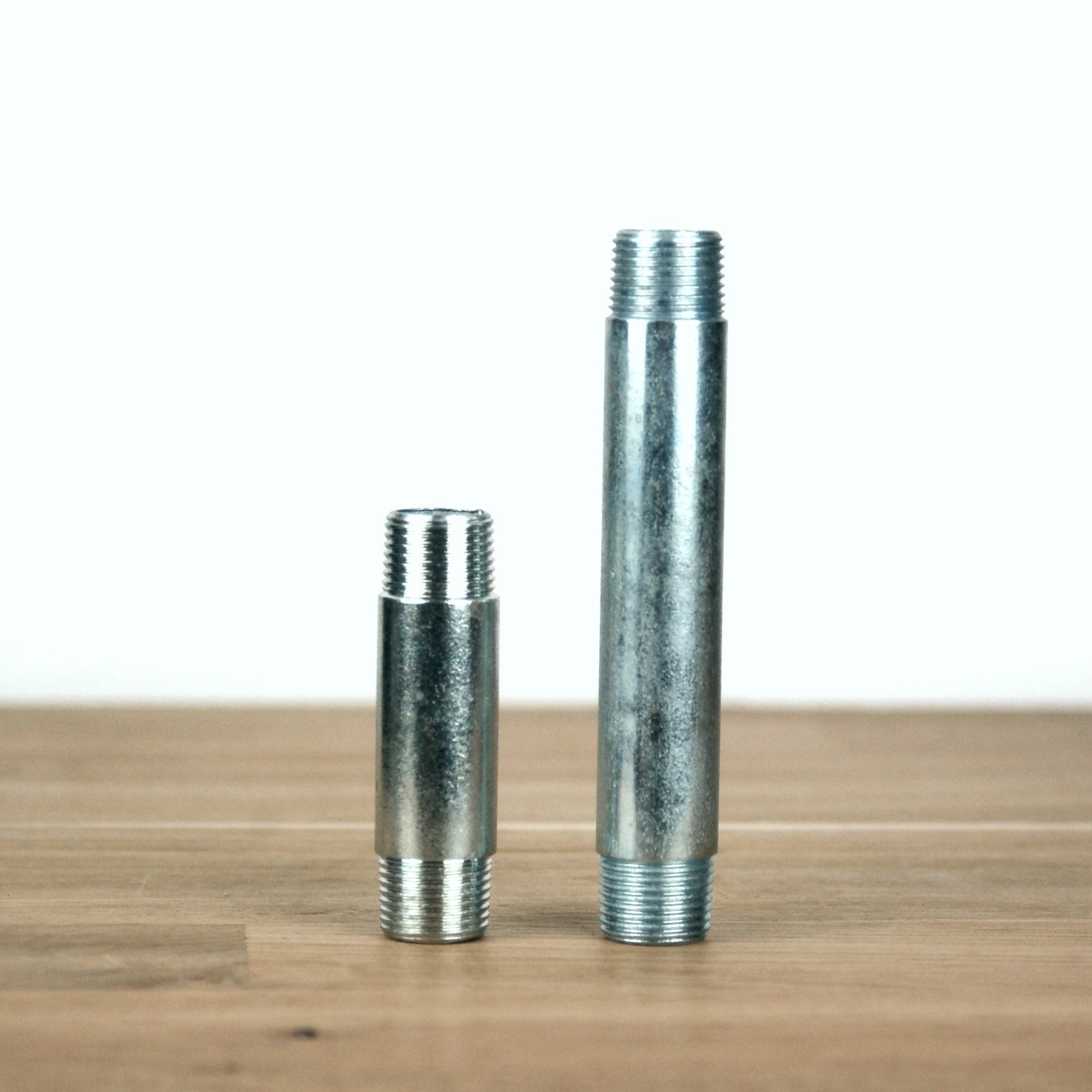 Galvanized Steel Threaded Tubes 4 to 150 Cm 12/17mm - Etsy UK