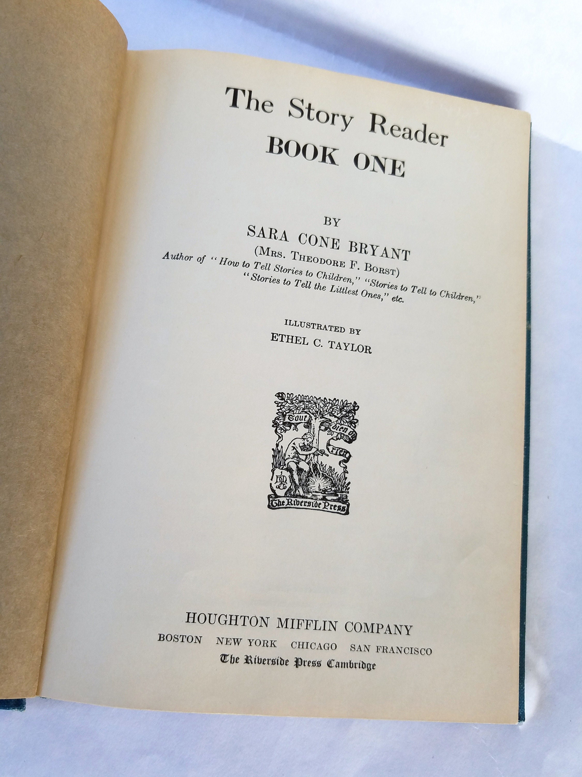 Vintage Children's Book the Story Reader, Book 1 Lovely Illustrations ...