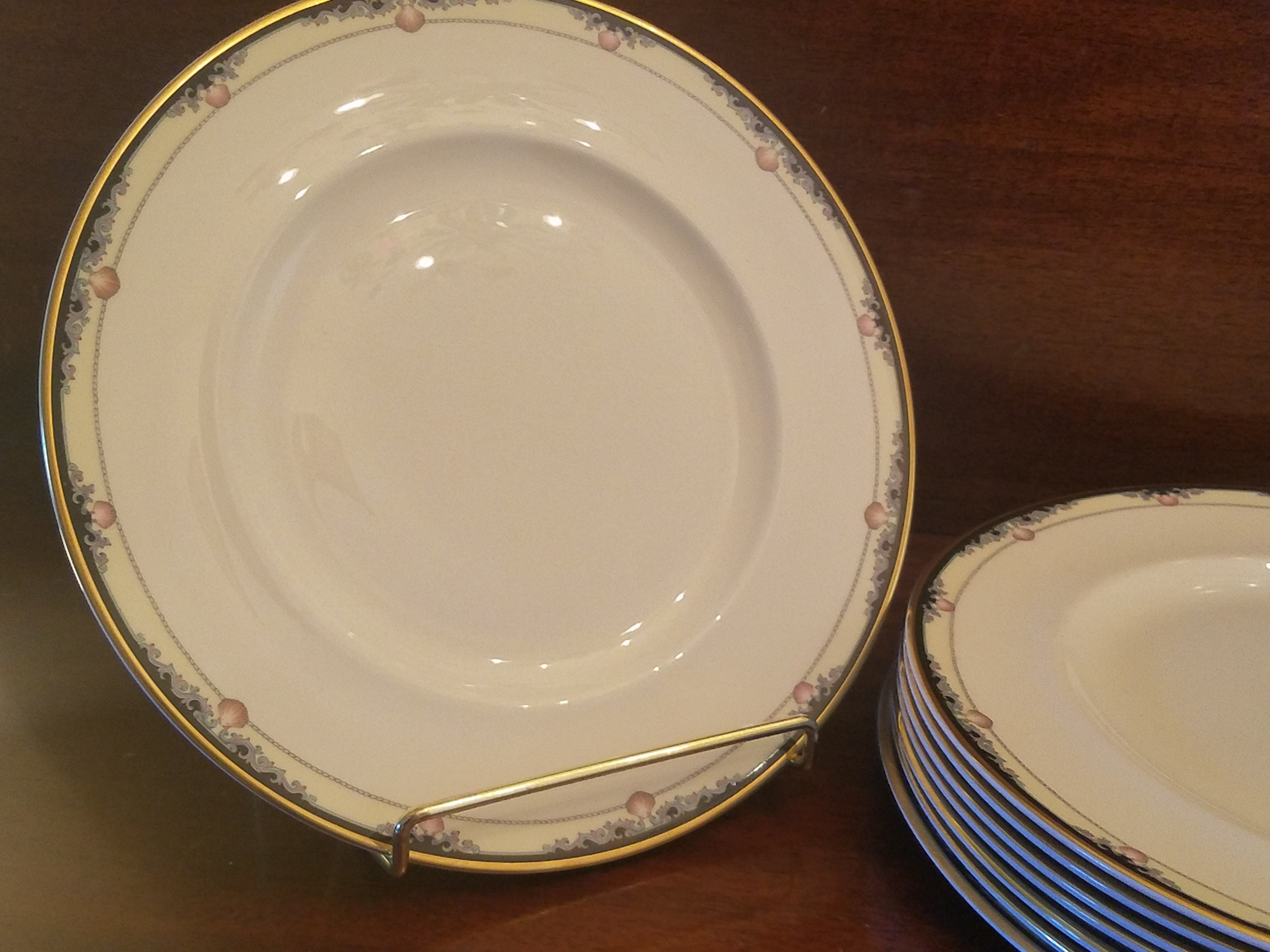Royal Doulton rhodes Dinner Plates Set of 8 Beautiful - Etsy