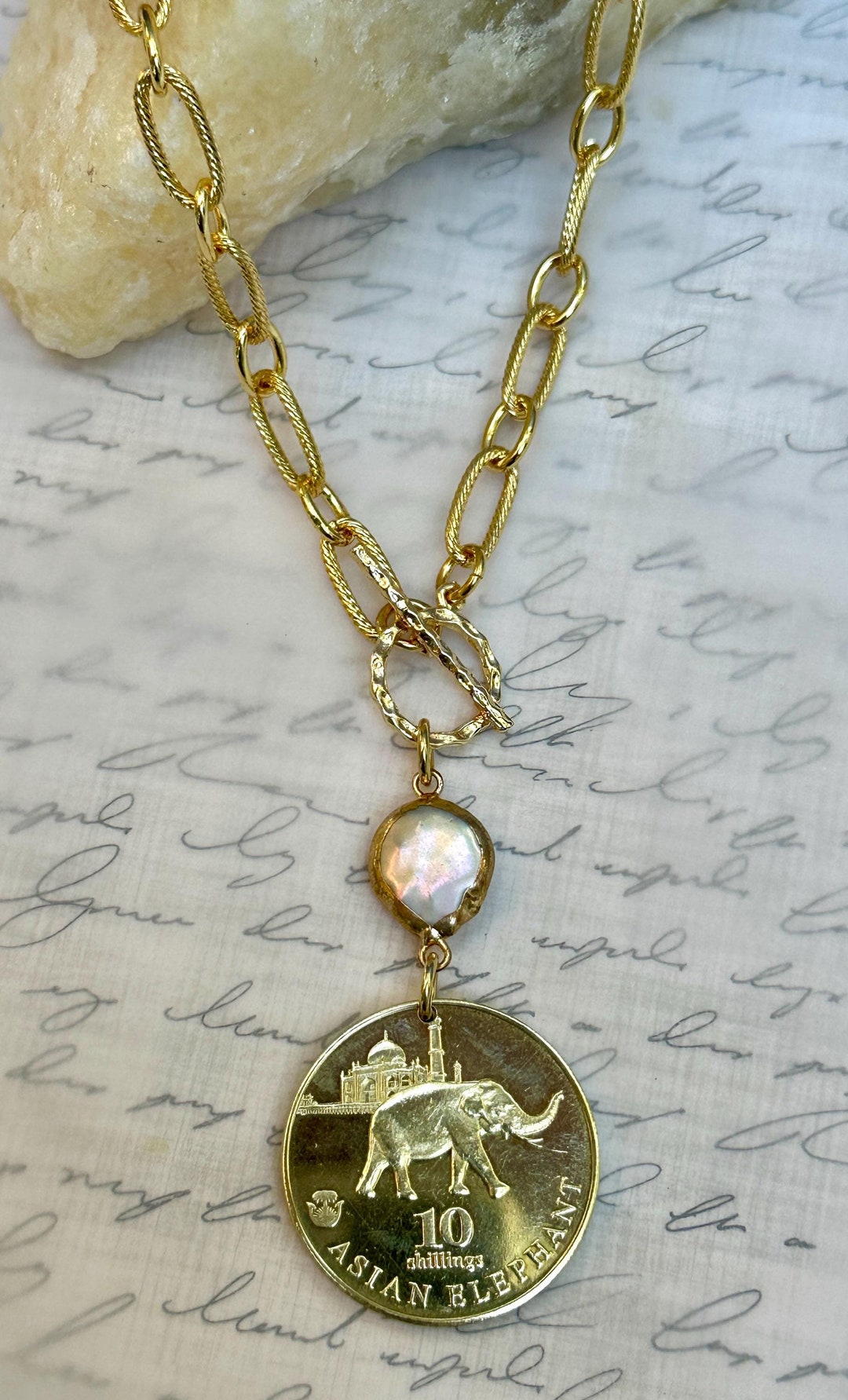 2017 Biafra 10 Shillings. Asian Elephant. Choose From 3 Settings - Etsy