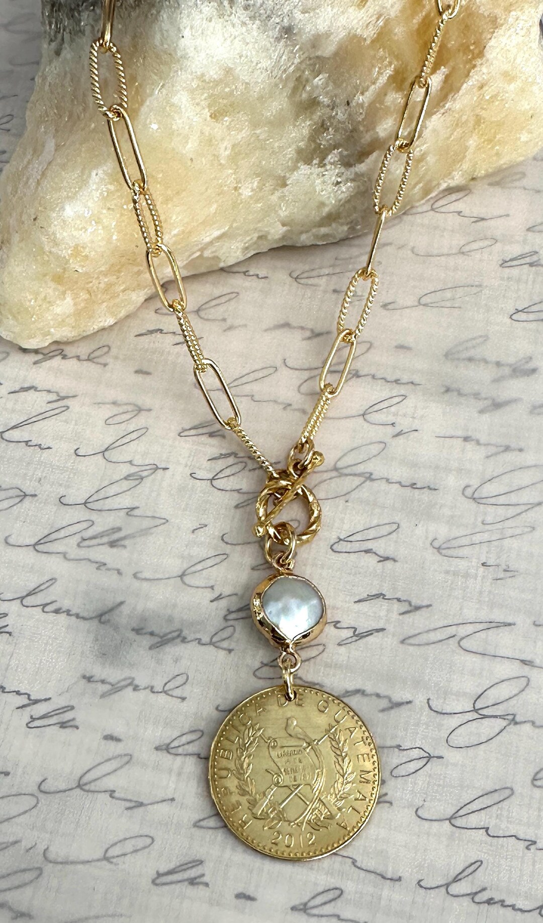 2012 Guatemala 50 Centavos Coin Necklace Pendant. Choose From 3 ...