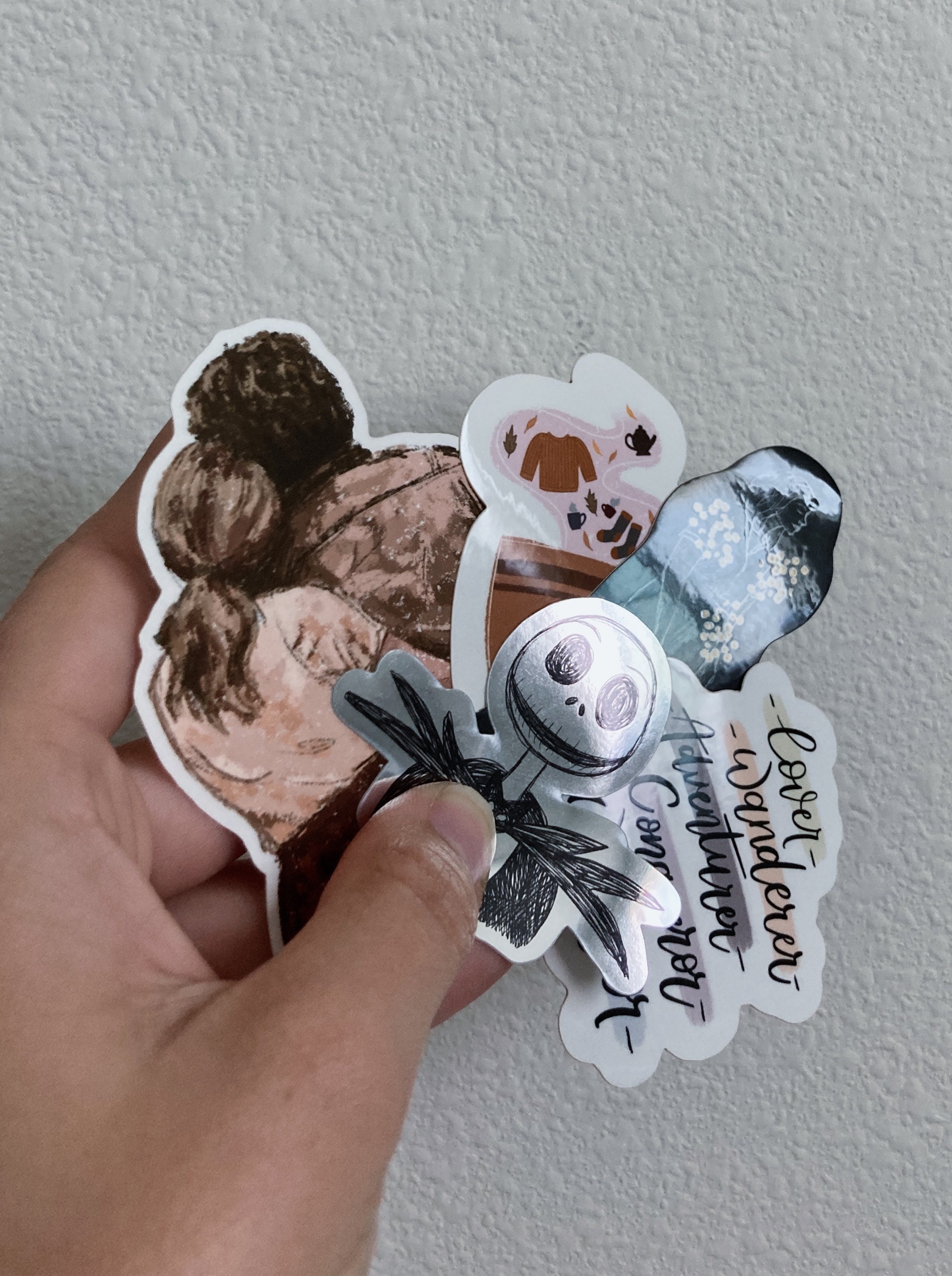 FIVE PACK Autumn Vinyl Stickers / Fall Halloween Inspired | Etsy