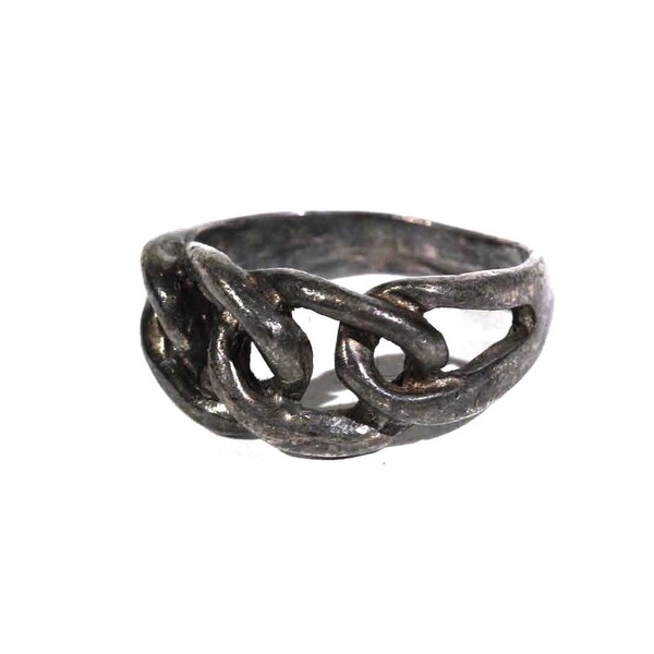 Silver Biker Ring - Etsy
