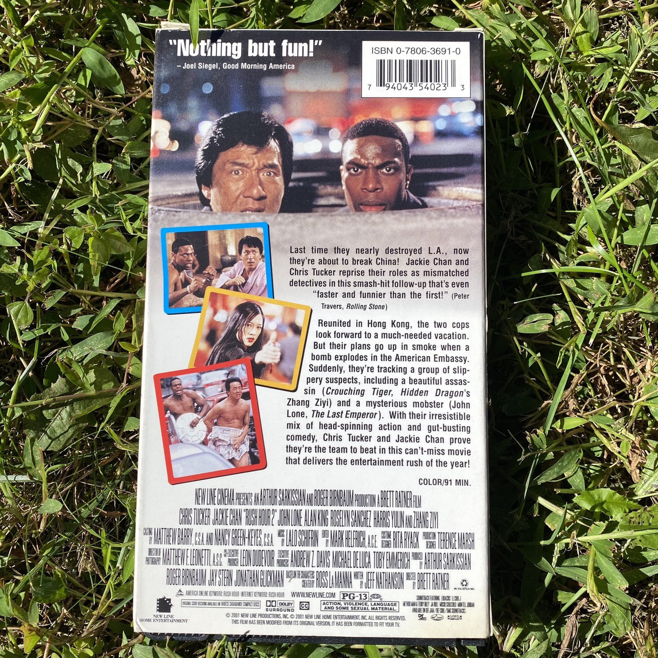 Rush Hour 2 VHS VCR Video Tape Movie Chris Tucker, Jackie Chan 2001 - Etsy