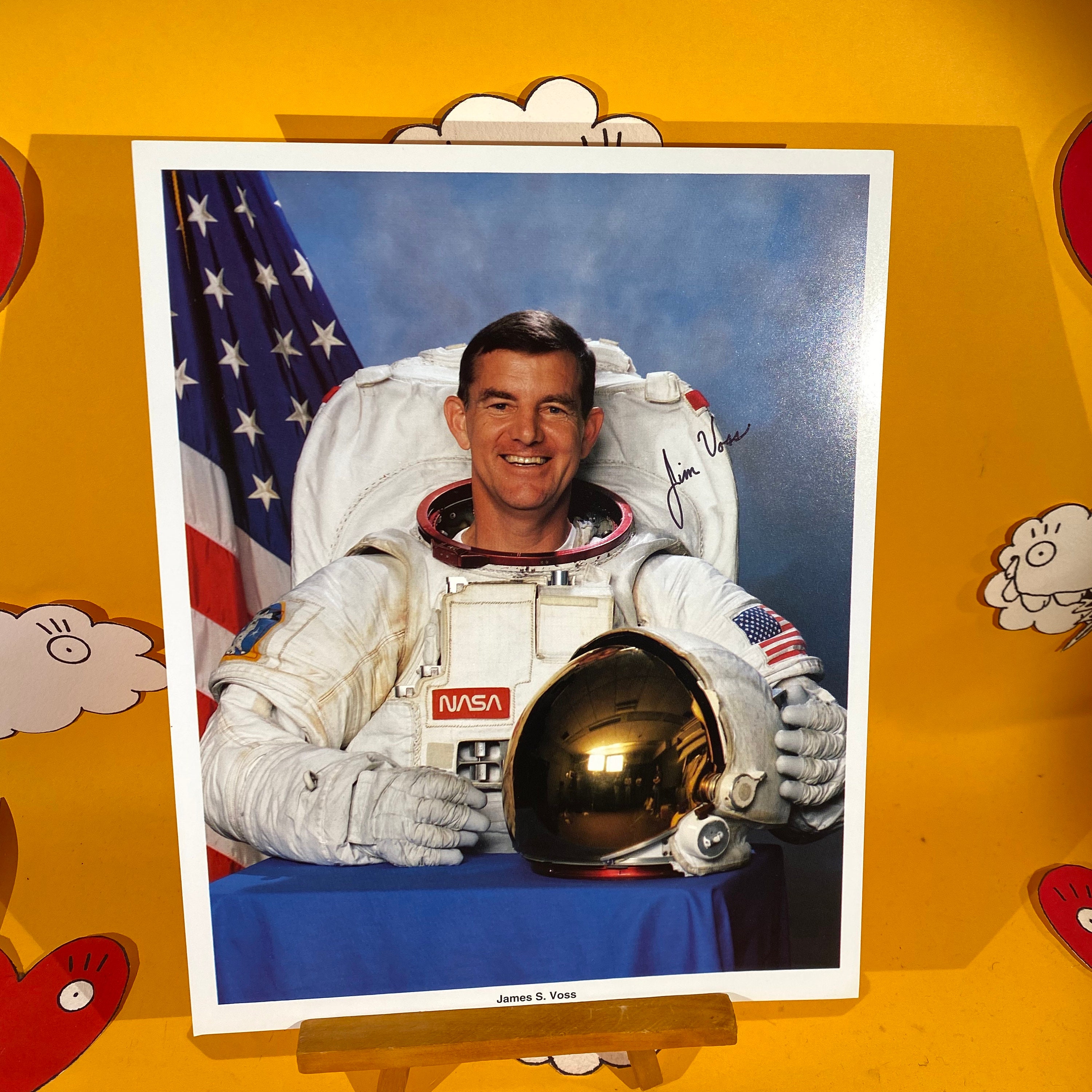 Art & Collectibles Voss Space Mission Rocketship 8x10 Photo Signed NASA ...