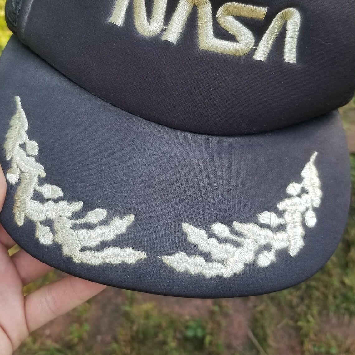 Vintage Nasa Embroidered Hat Tournament Headwear Snap Back - Etsy