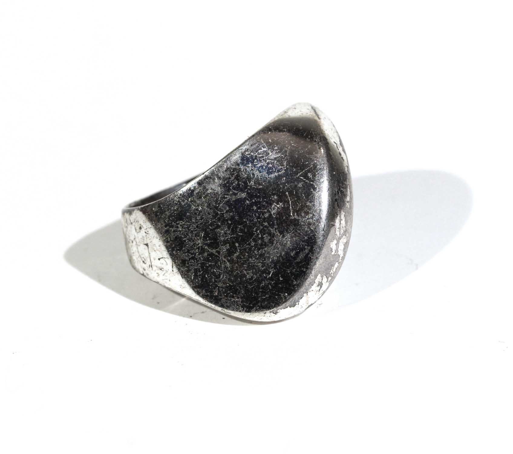 Vintage Sterling Modernist Minimalist Mid Century Modern Style Silver ...